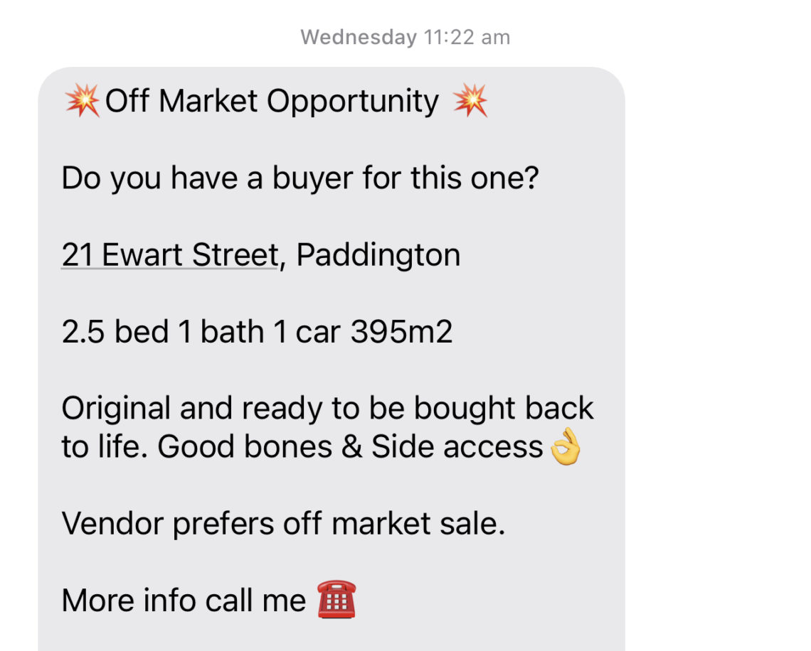 What is an off market property? - Templeton Property