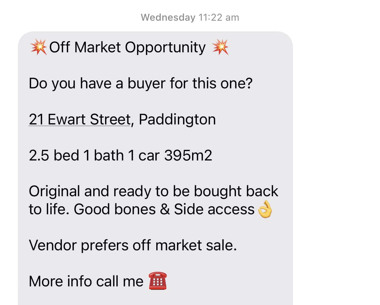 What is an off market property? - Templeton Property